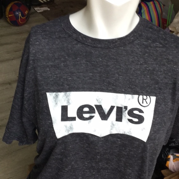 Levi's | Shirts | Nwt Mens Levis Gray Batwing Logo Tee Shirt | Poshmark